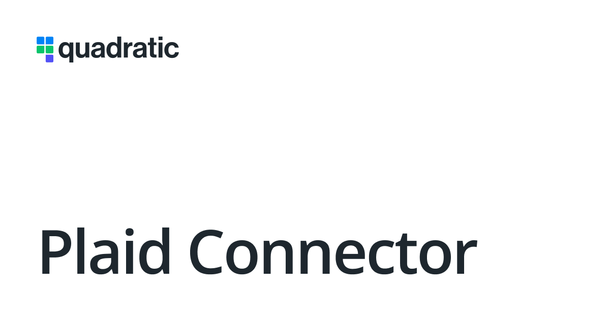 Connect E*TRADE to Quadratic | Investment Analytics